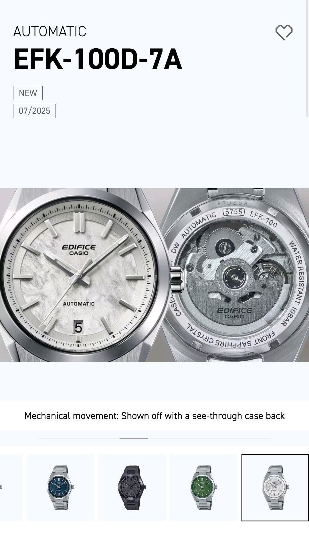 What's your take on the Casio Automatic ? | WatchCrunch