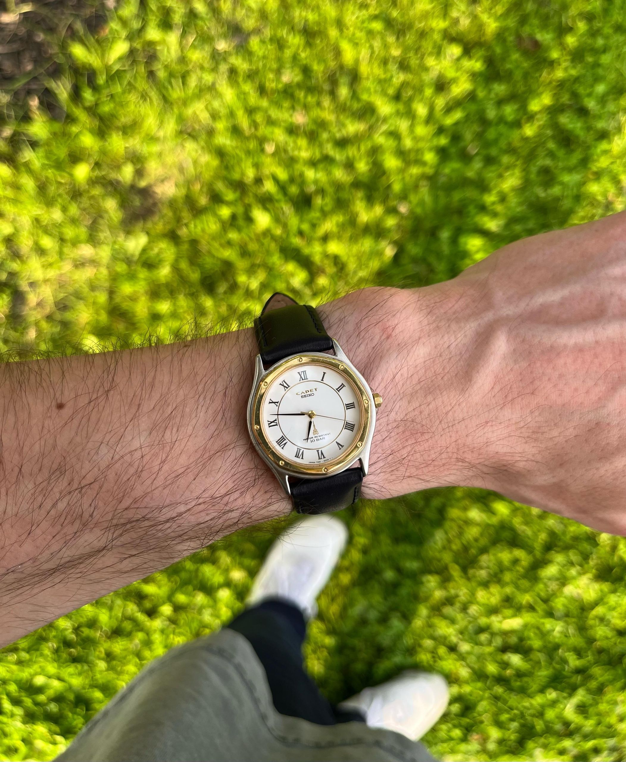 I finally bought a Cartier San-I mean…a Seiko Cadet! My new “Seiko ...