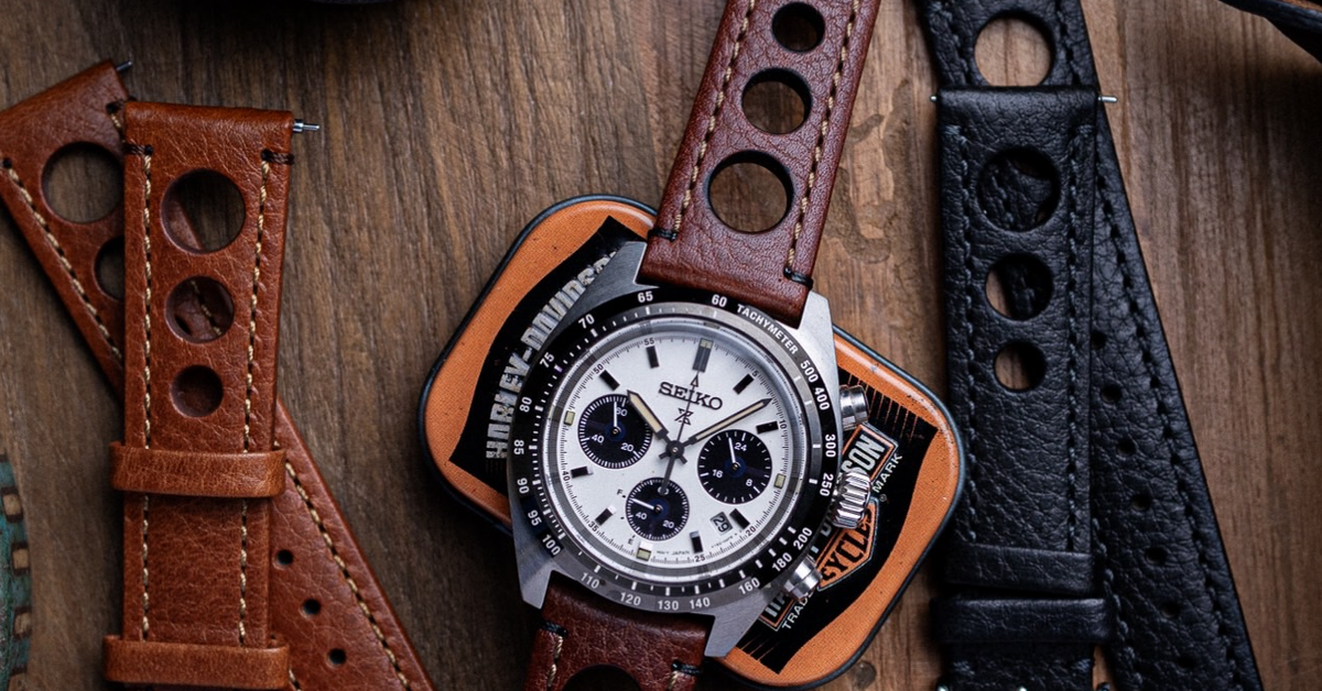 Strap options for the Seiko Speedtimer | WatchCrunch