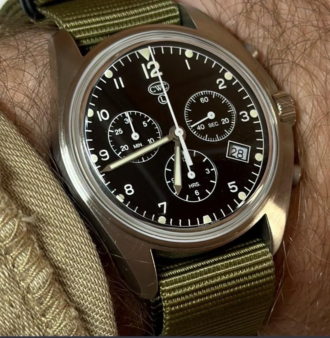 Review - CWC Falcon Pilot Chronograph | WatchCrunch
