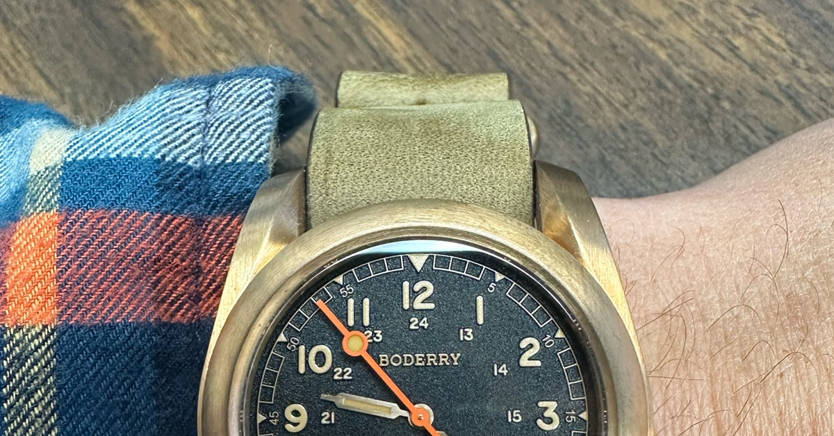 Boderry bronze voyager | WatchCrunch