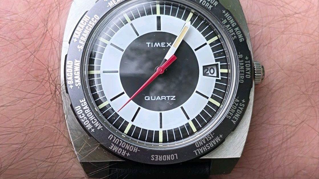 Timex World Time Reissue | WatchCrunch