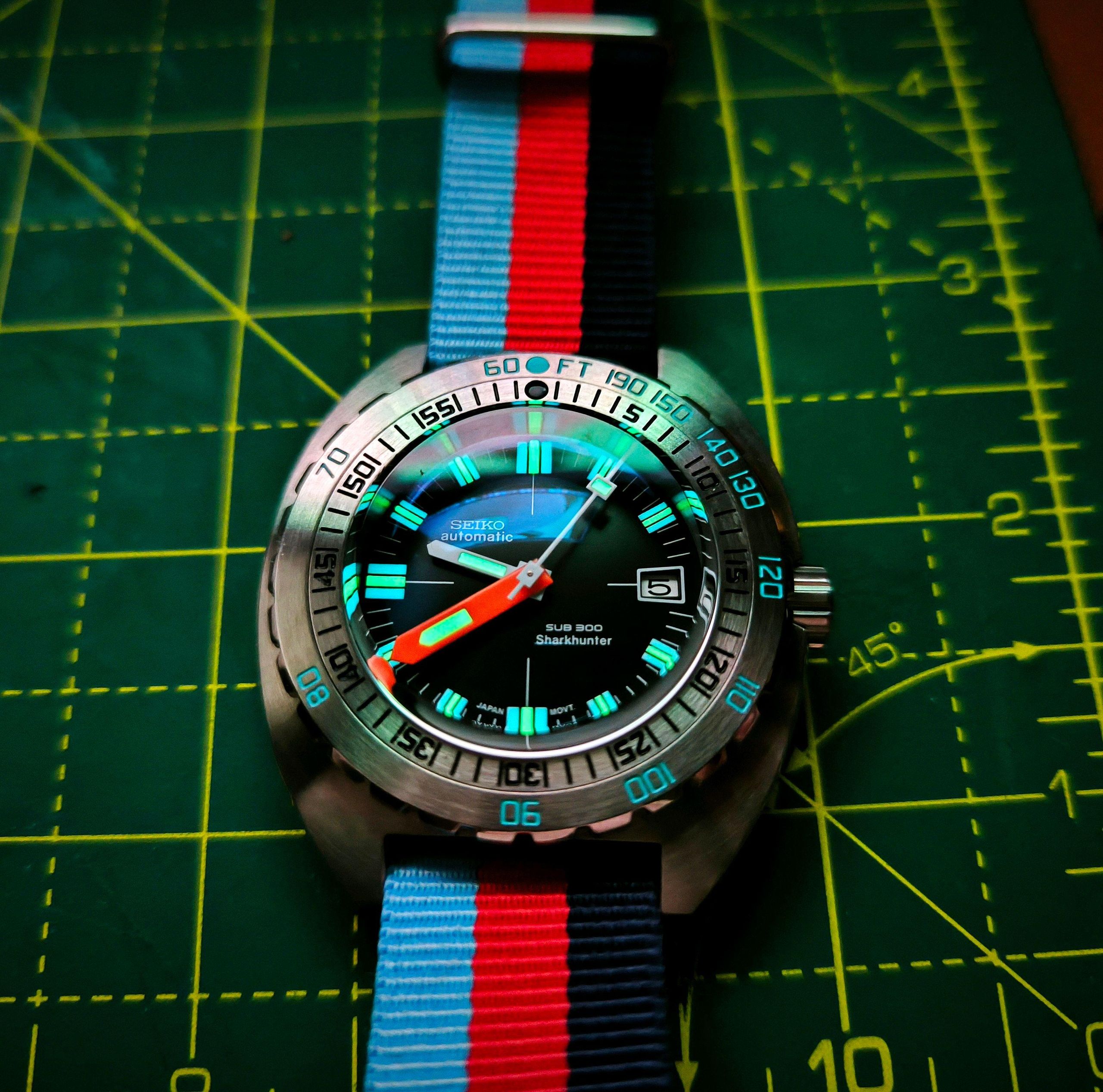Seiko Soxa Sharkhunter mod | WatchCrunch