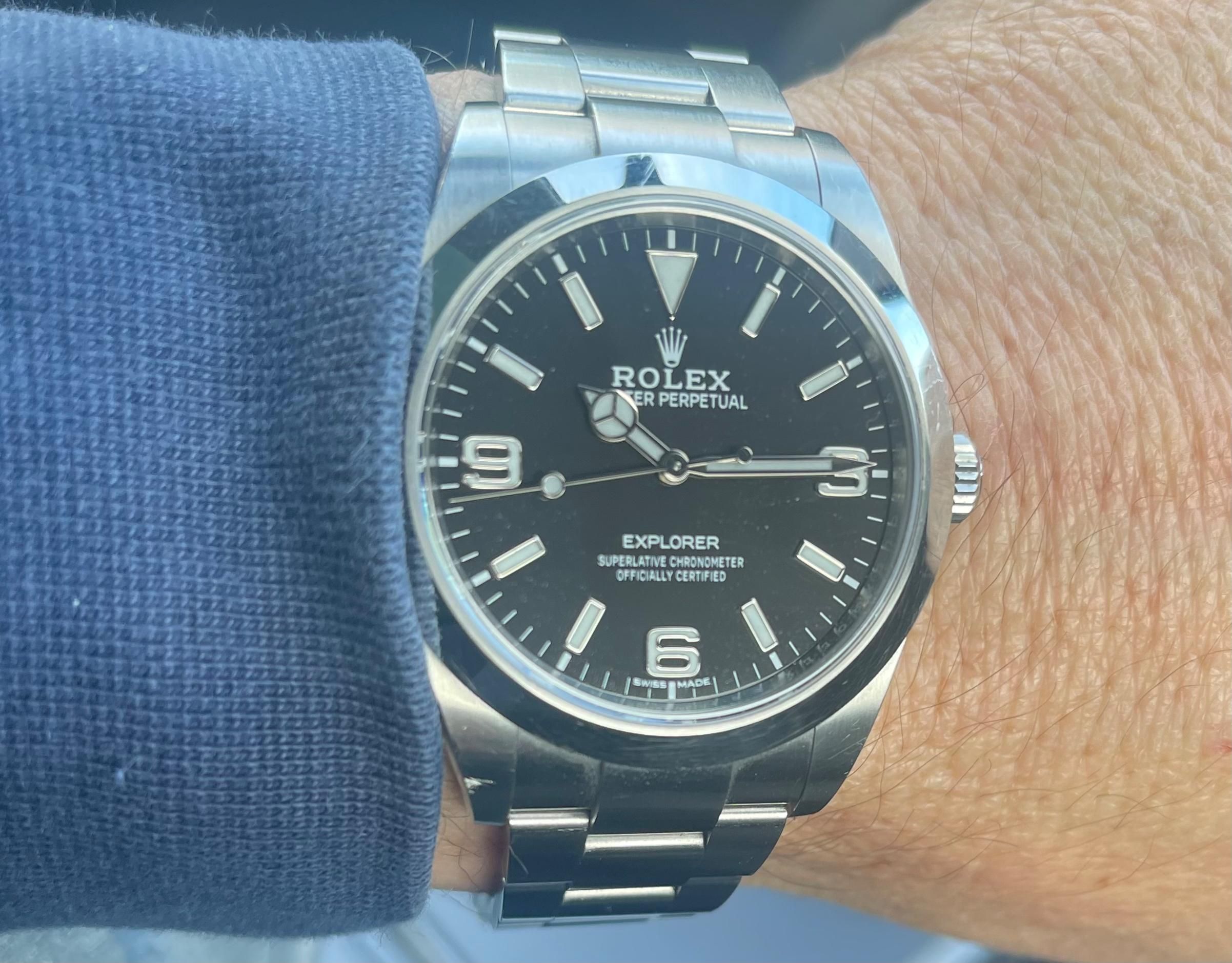 My love affair with watches & how I have fallen for my Rolex Explorer ...