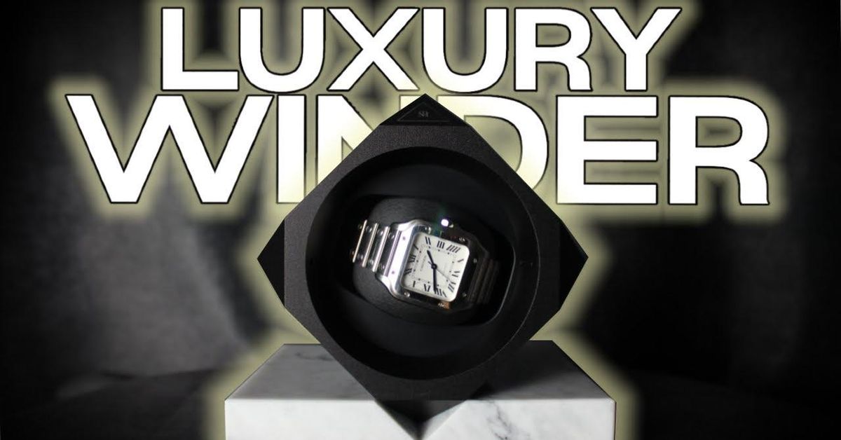 NEW, INNOVATIVE, & HIGH END!! | Time Machine Watch Winder | Hands On ...