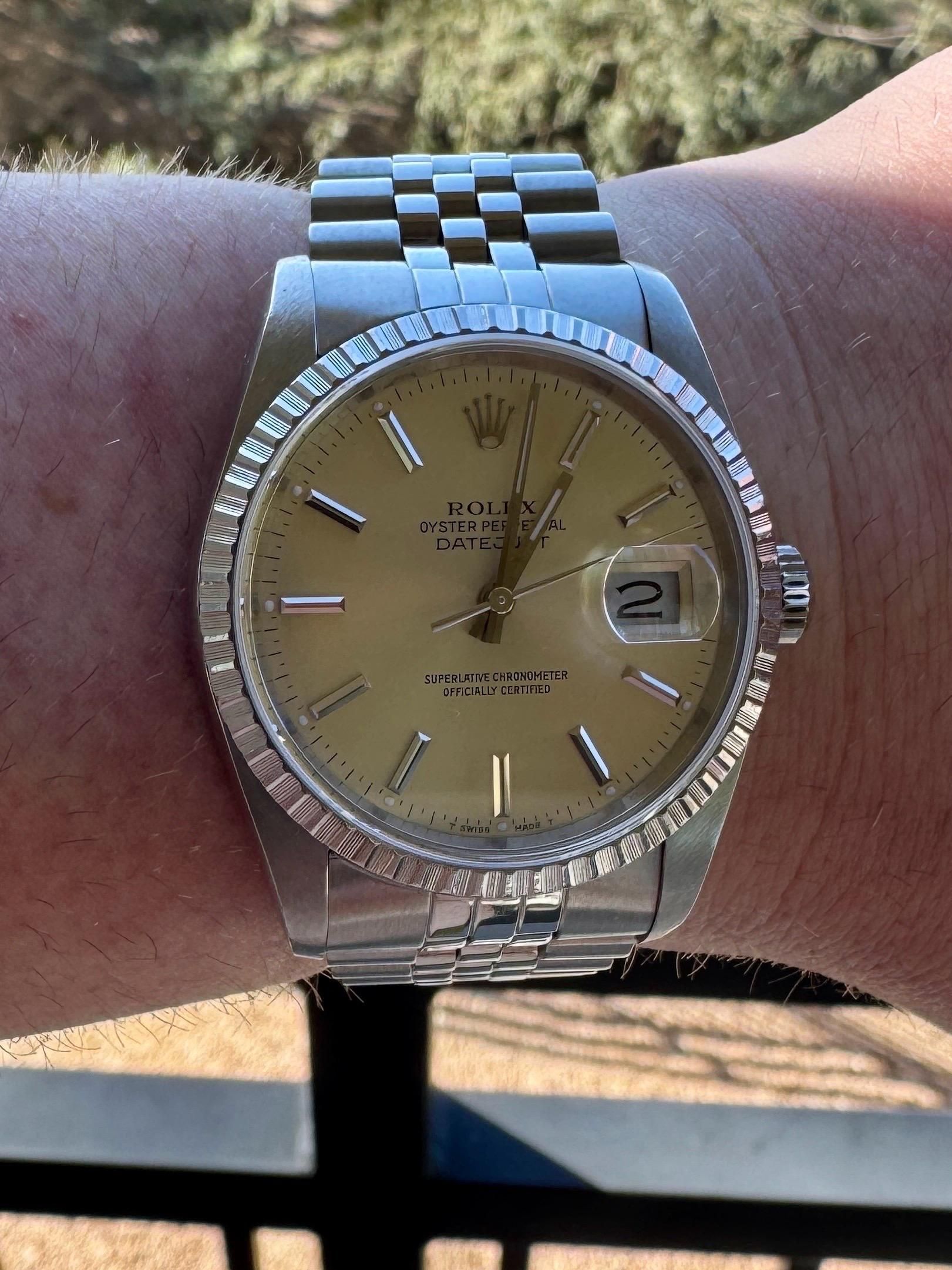 In 1988, this dial was silver | WatchCrunch