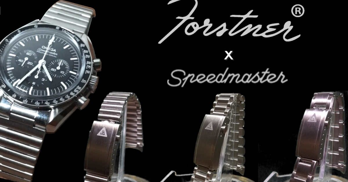Forstner Bracelets for the Omega Speedmaster | WatchCrunch