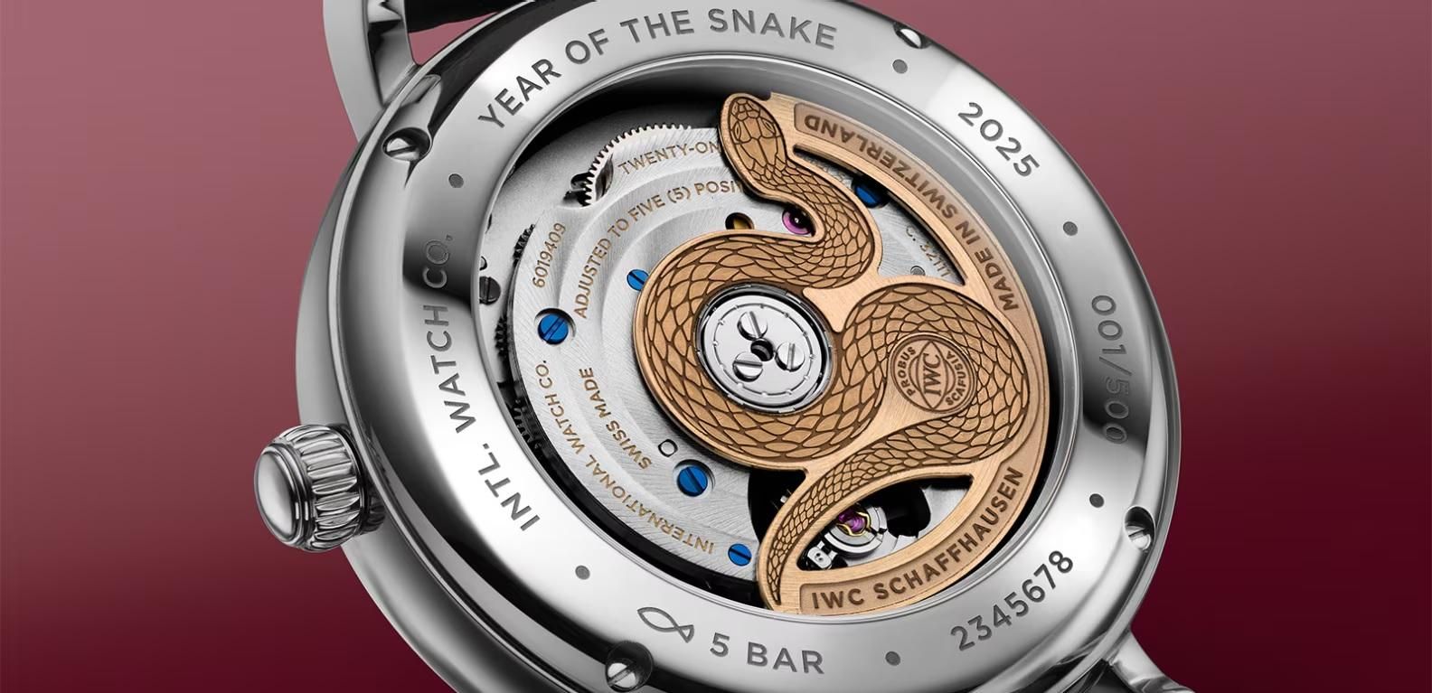 IWC 2025 "Year of the Snake" Portofino Moonphase | WatchCrunch