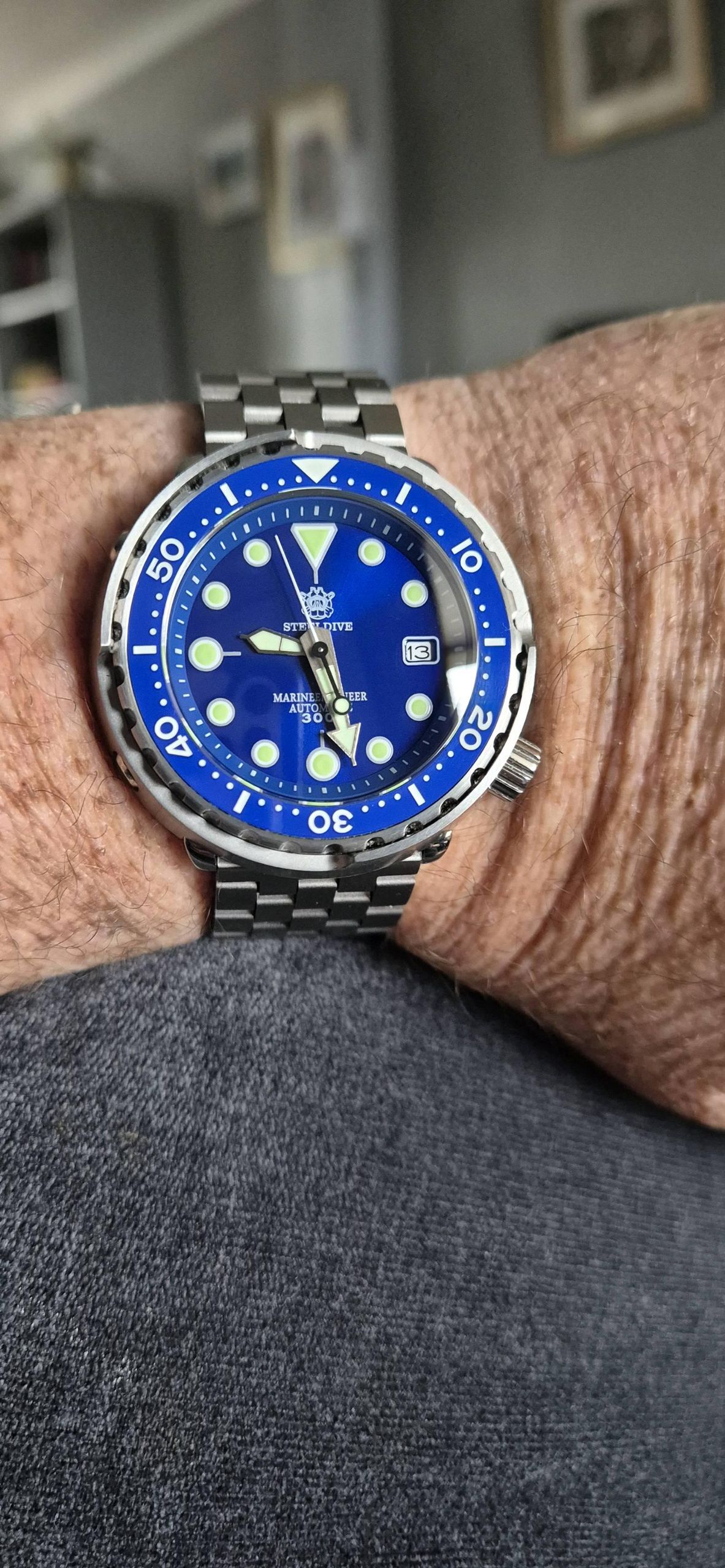 NWA. Steeldive Marine Engineer. Cheap watch, but great value for money ...