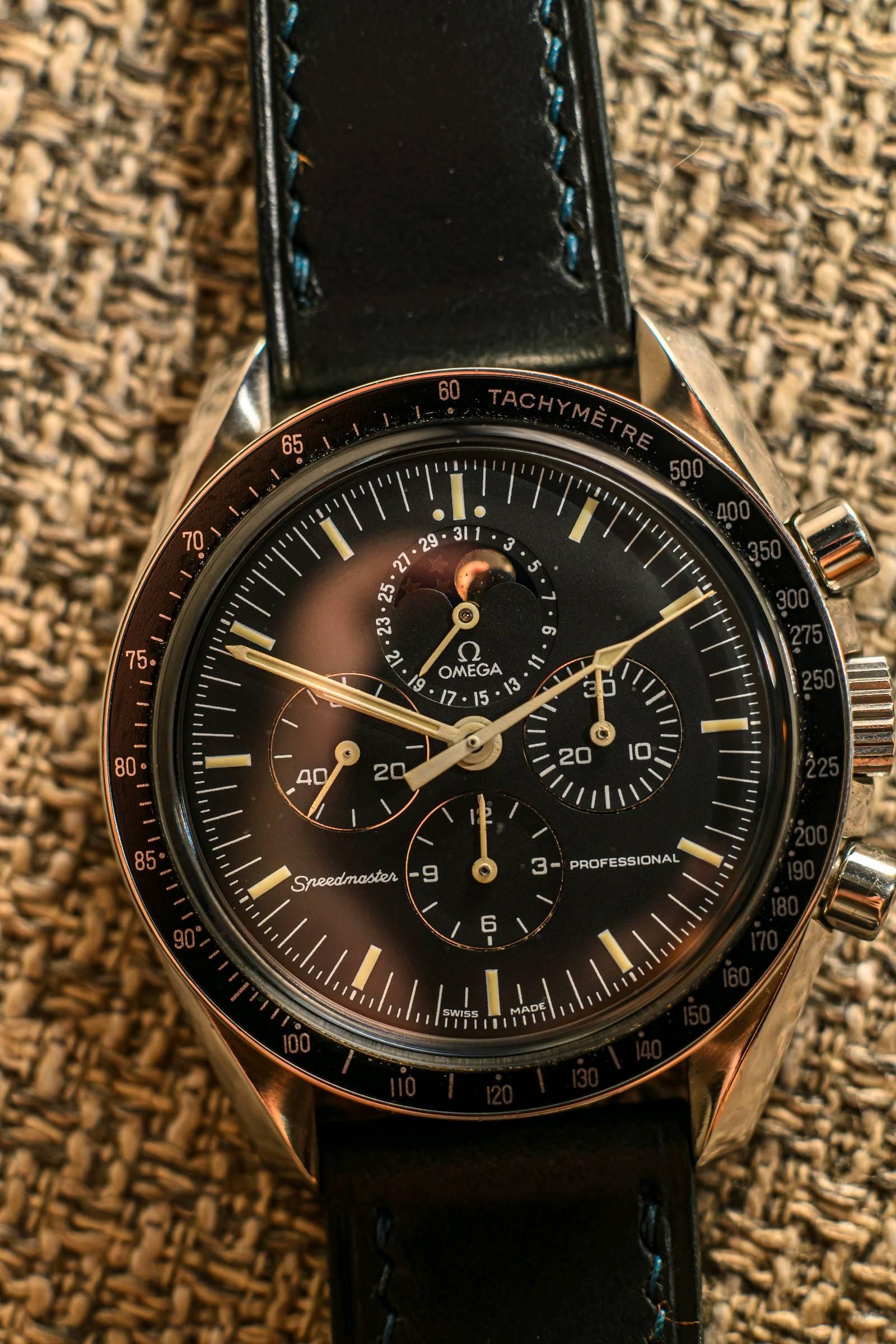 My grail watch since High school, Omega Speedmaster Moonphase | WatchCrunch