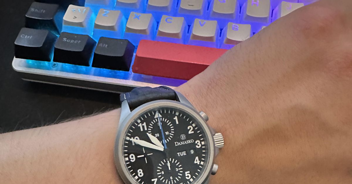 New watch, Damasko DC58 | WatchCrunch