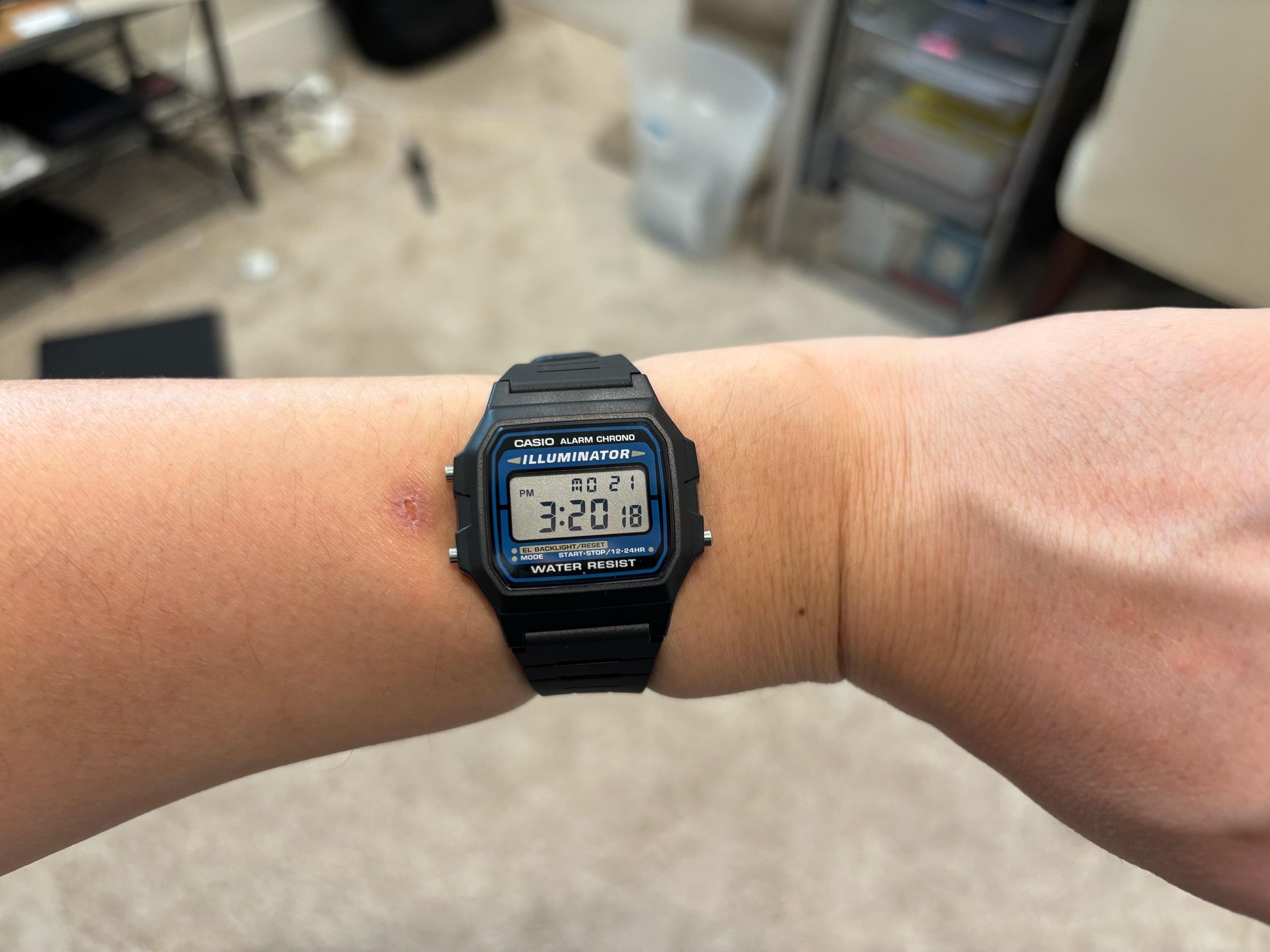 Casio F105W-1A | WatchCrunch