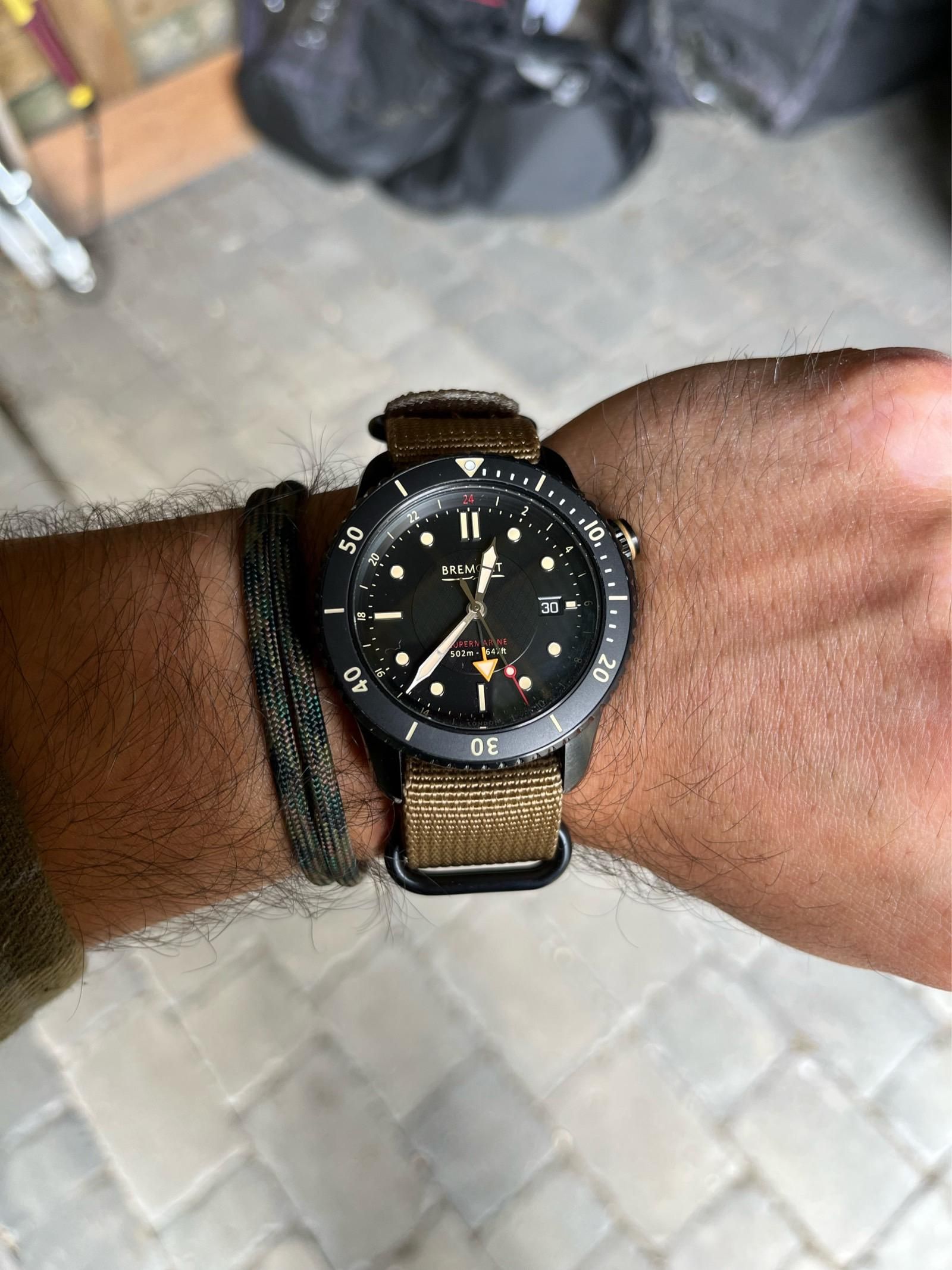 Bremont S502 which strap? | WatchCrunch