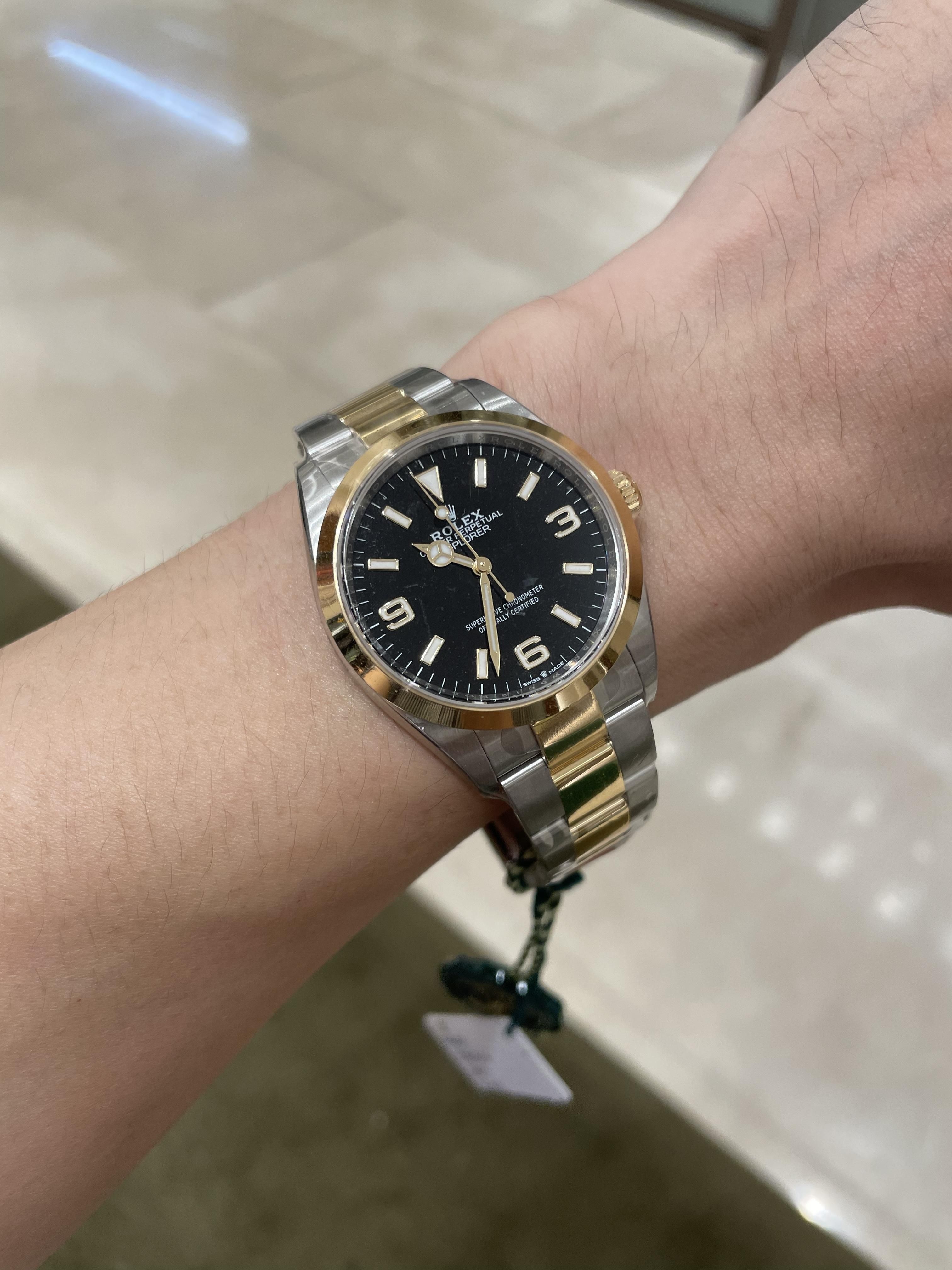 Rolex’s Small Sporty Brother: The Explorer Two Tone Review | WatchCrunch