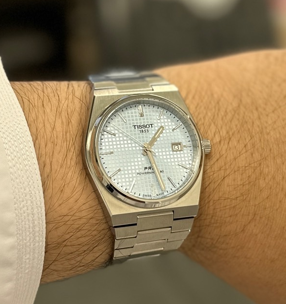 [Tissot] PRX Tiffany Blue / Ice Blue | WatchCrunch