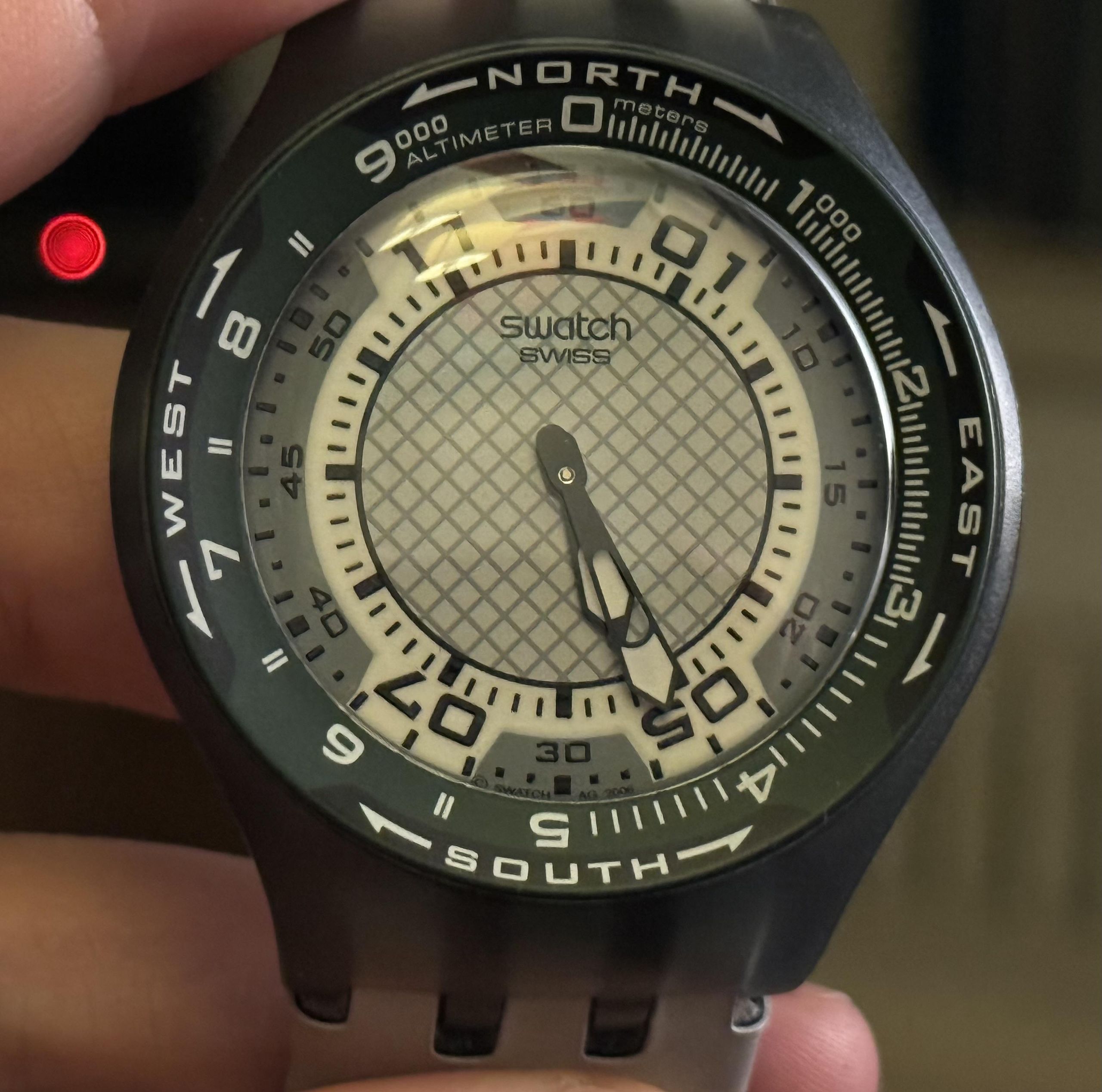 Old Swatch Altimeter Watch - Still Works | WatchCrunch