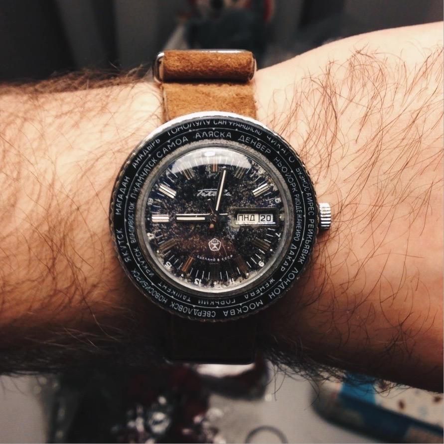 Raketa World Time | WatchCrunch