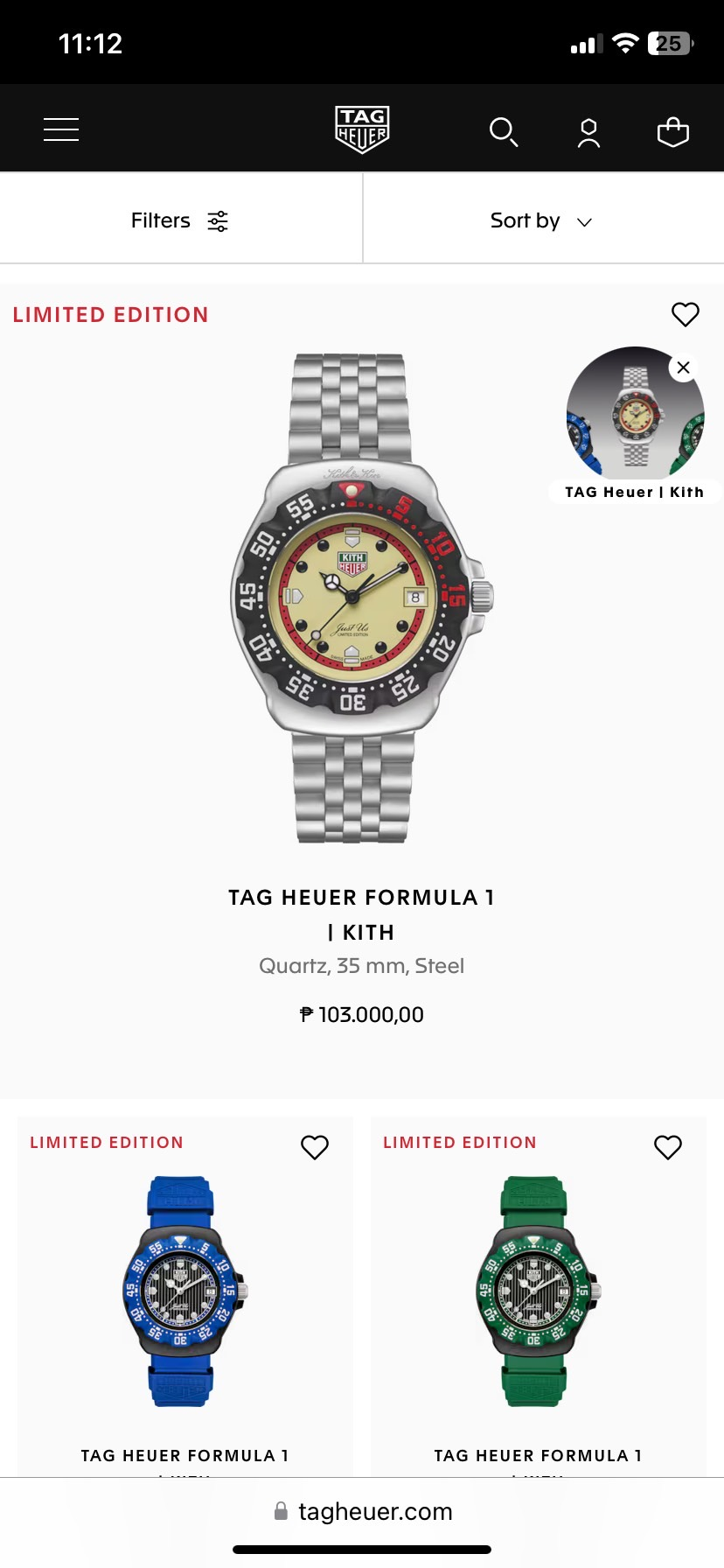 New Release from Tag - Formula 1 - What’s your thoughts?😊 | WatchCrunch