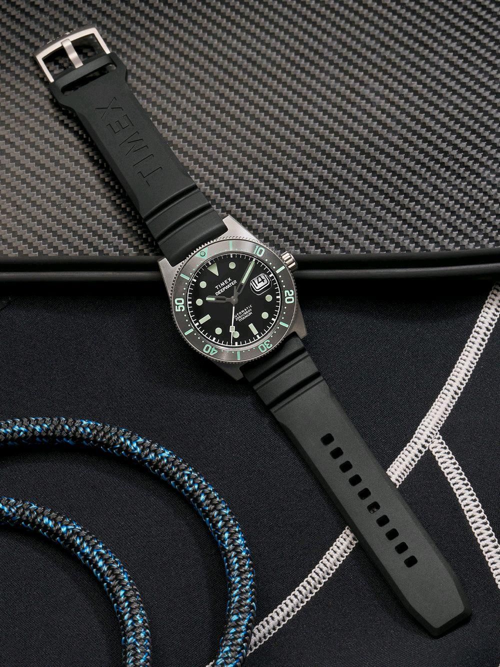 New Timex Deepwater Reef in titanium | WatchCrunch