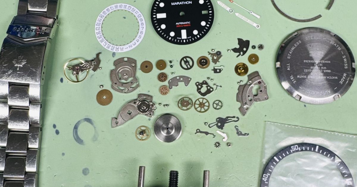 One of the last Marathon SAR (2006) on the bench today | WatchCrunch