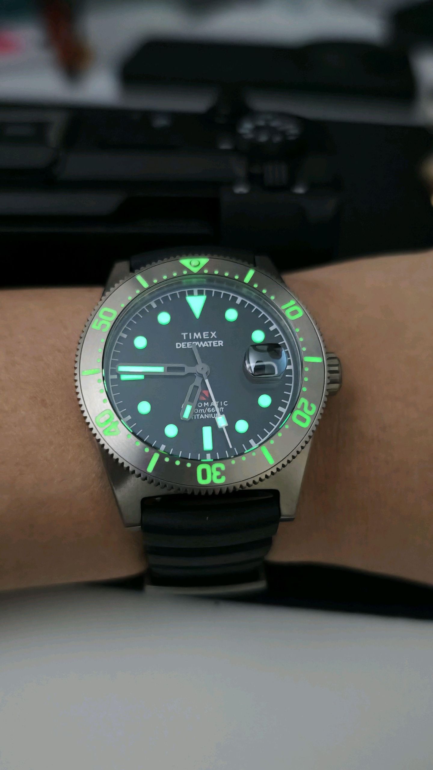 Timex Deepwater Reef 200m Titanium Automatic | WatchCrunch