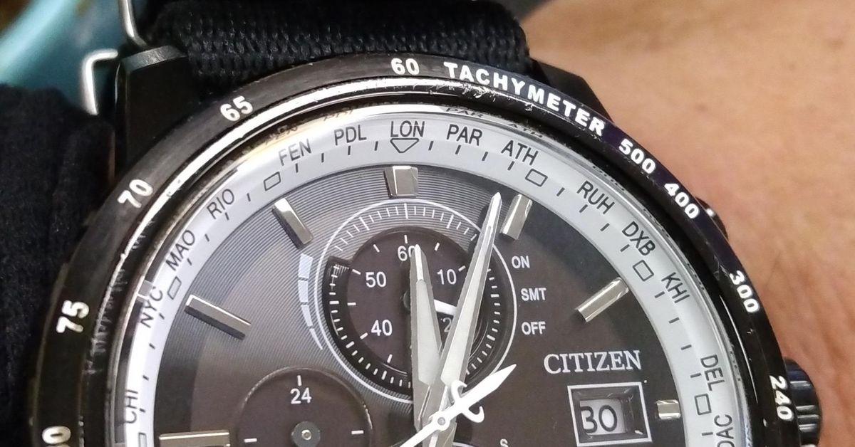 New to me Citizen Atomic Time | WatchCrunch
