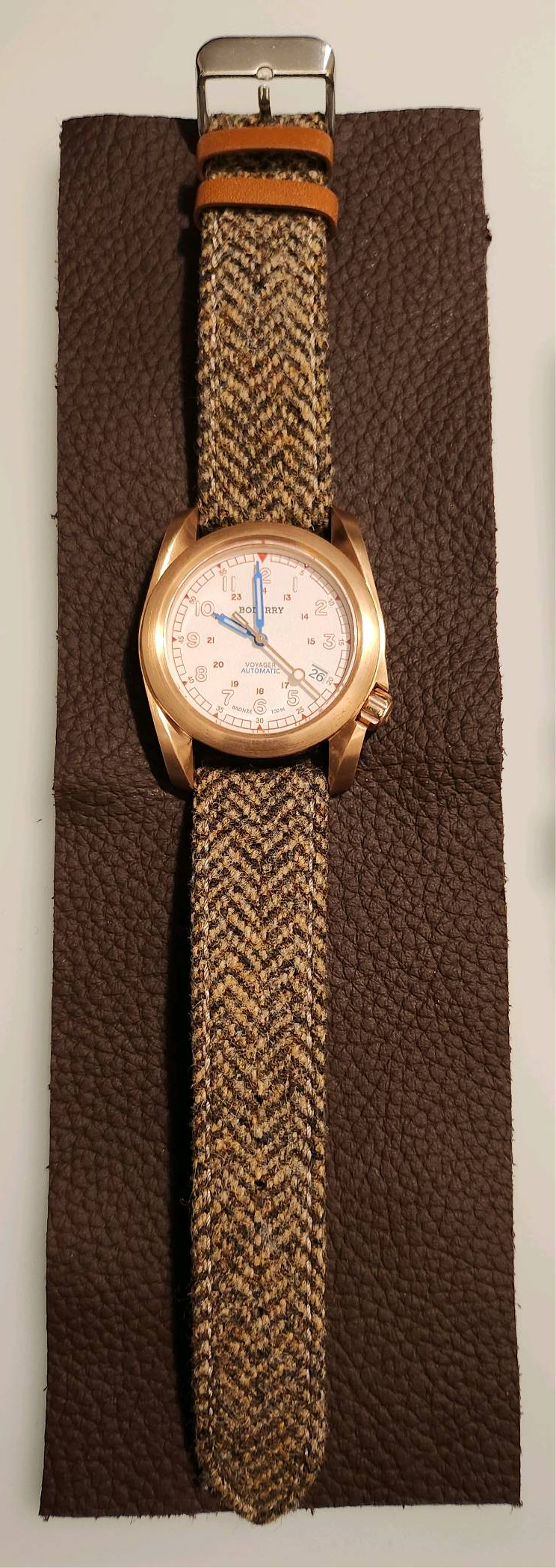 Boderry Voyager bronze - what strap? | WatchCrunch