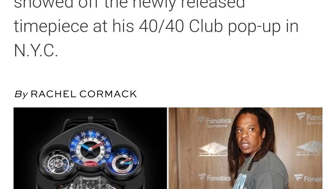 "BONKERS BUGATTI TOURBILLON" | WatchCrunch
