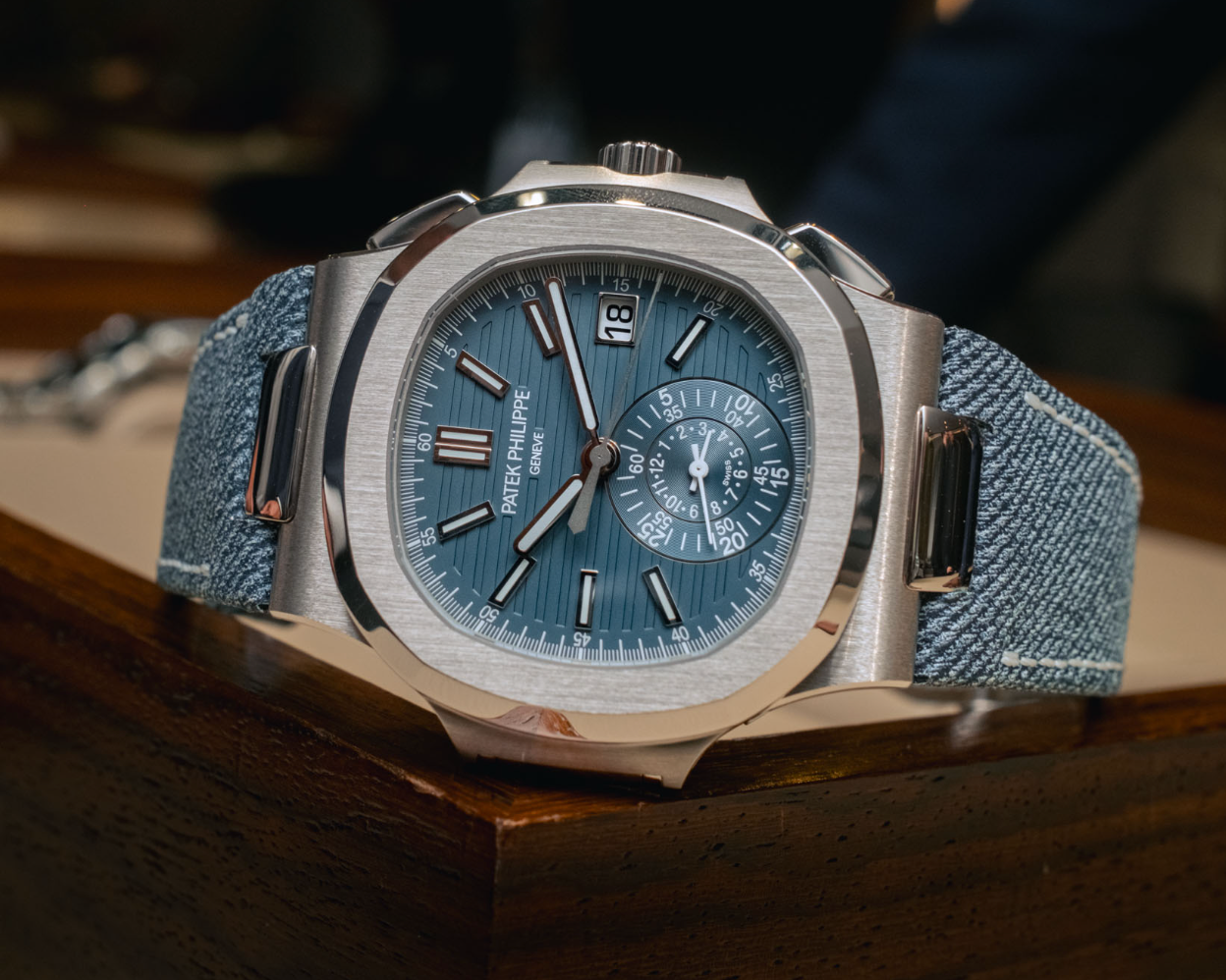 Hands-On with the new Patek Philippe "Dad Jeans" Nautilus Flyback ...