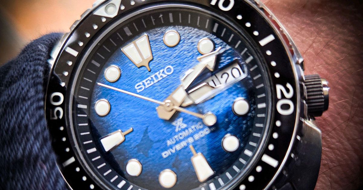 Seiko King Turtle 'Save the Ocean' | WatchCrunch