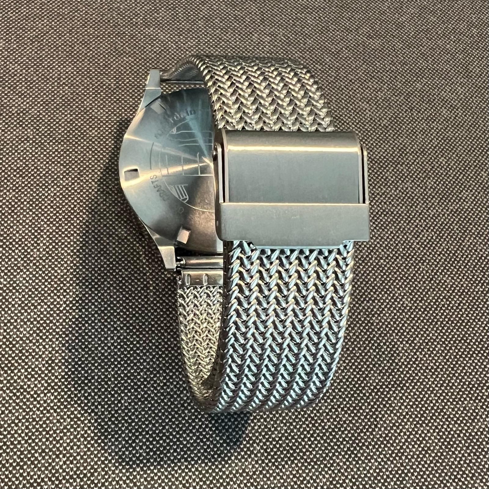 anOrdain Model 1 Fabrik GMT on Staib Polonaise bracelet | WatchCrunch