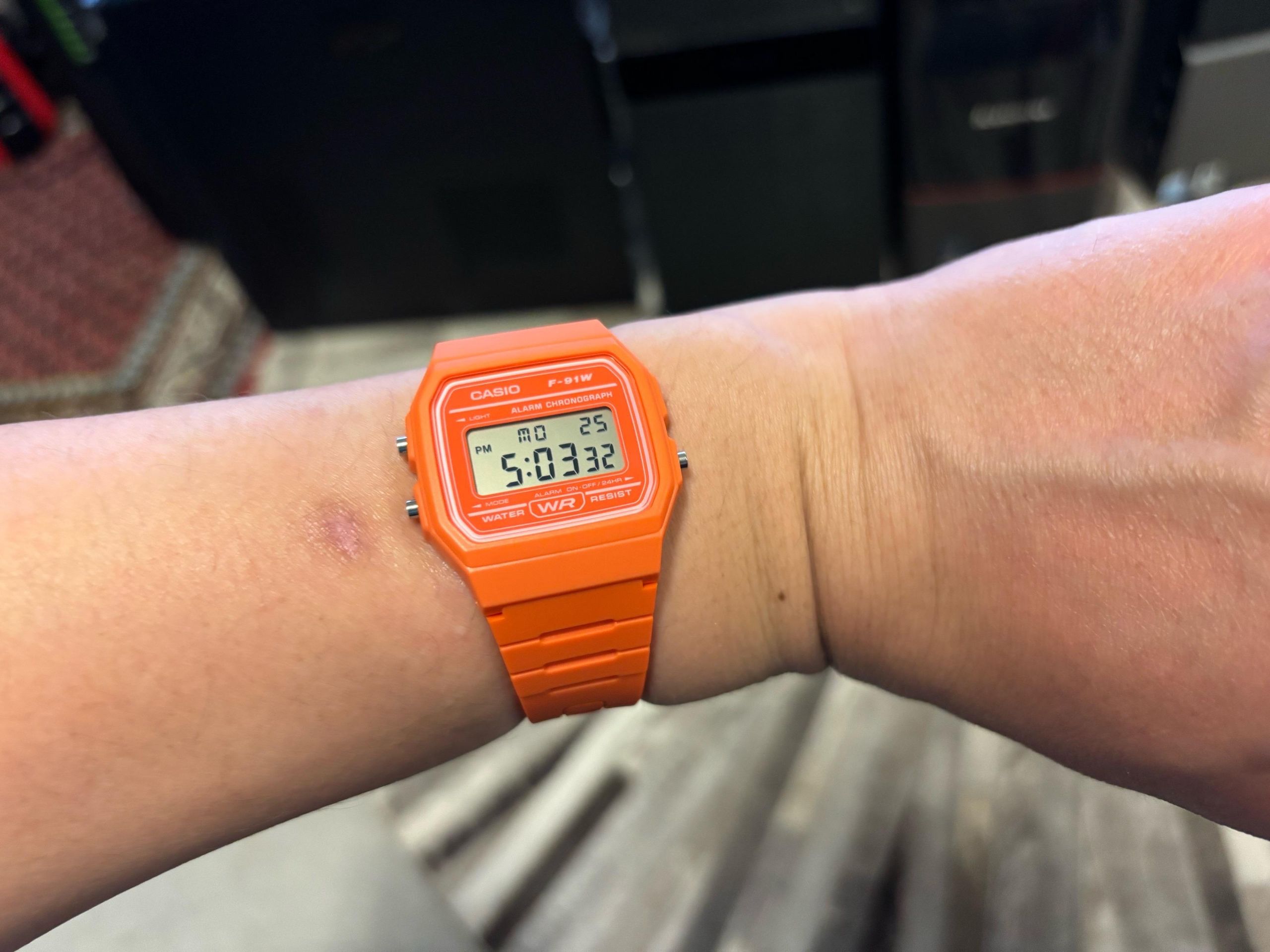 Casio F-91WC-4A2EF | WatchCrunch