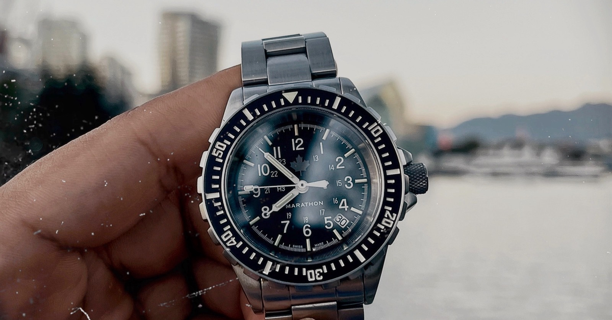 These are my kind of independent watches… MARATHON GSAR Grey Maple ...