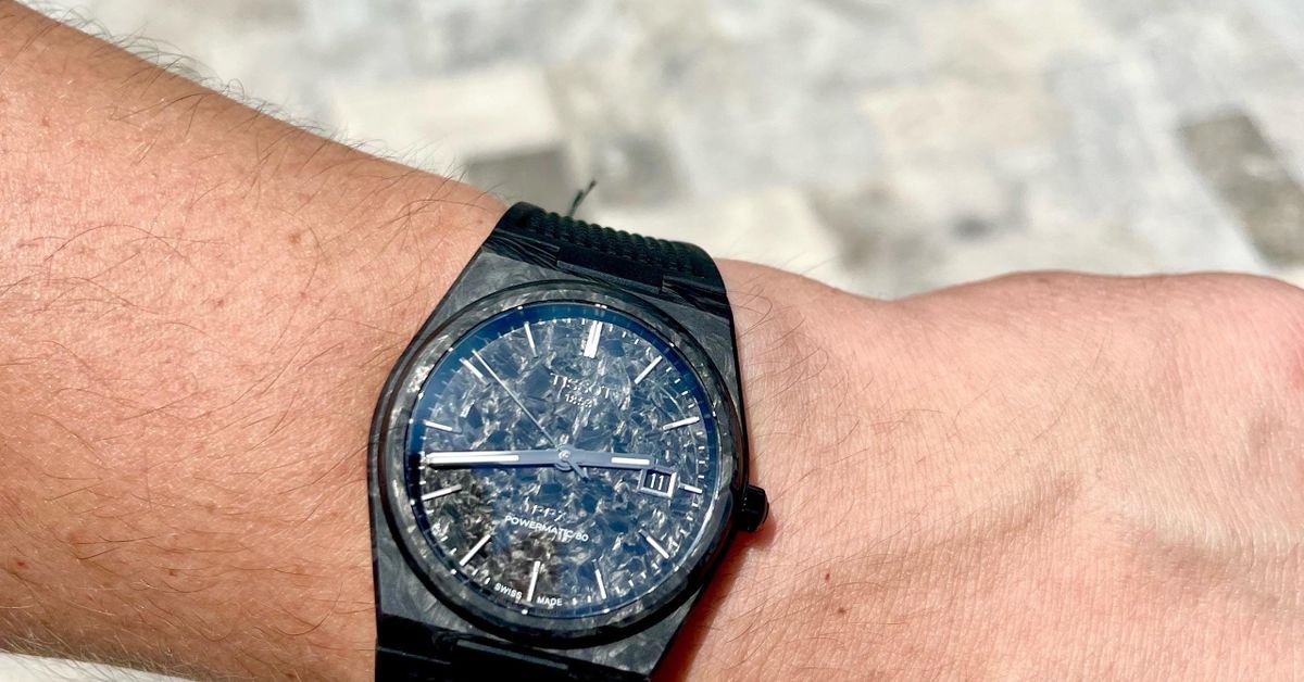 Tissot PRX Forged Carbon Edition | WatchCrunch