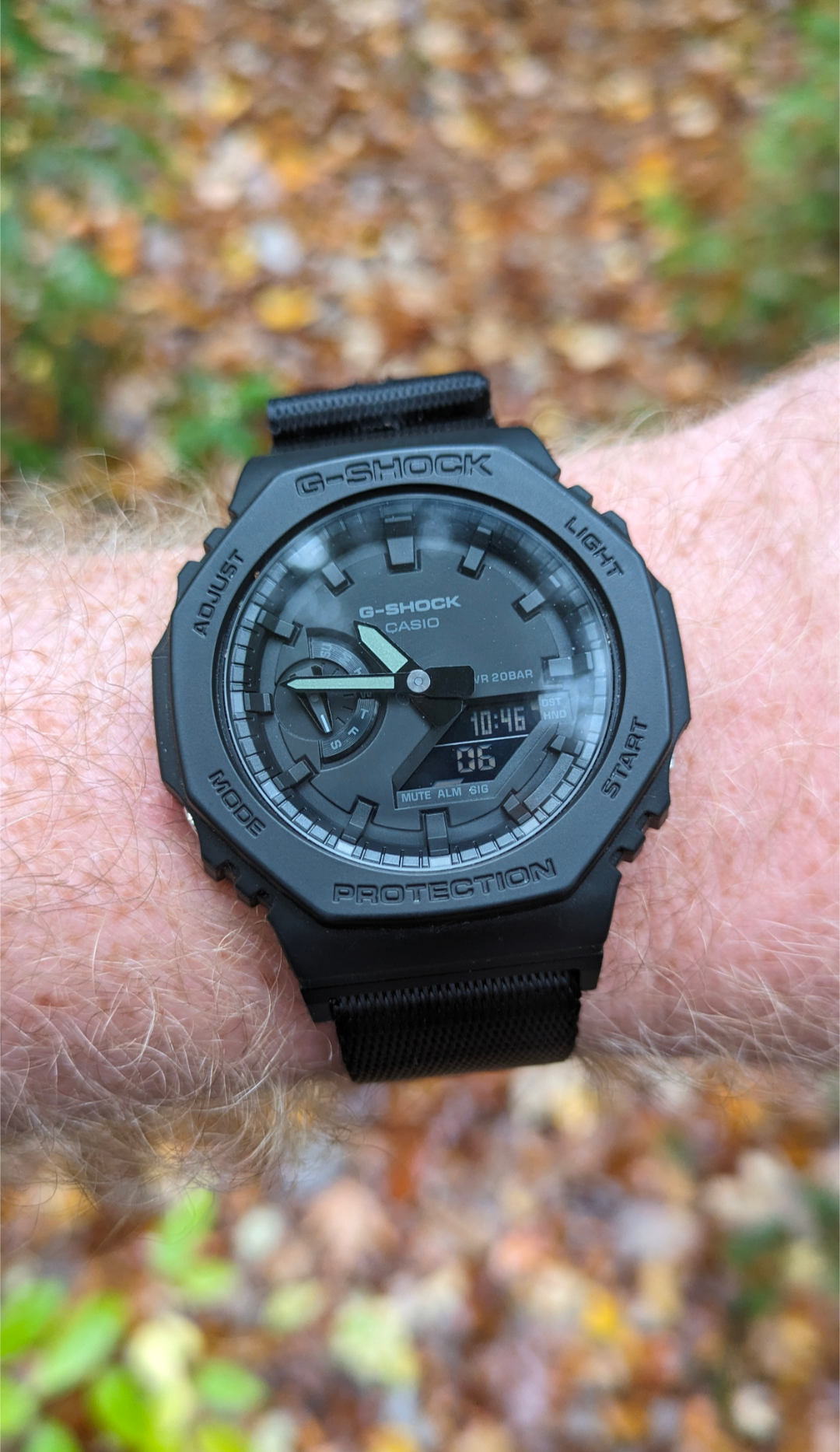 Barely Legible & Cool: G-Shock GA-2100-1A1 "CasiOak" Review | WatchCrunch