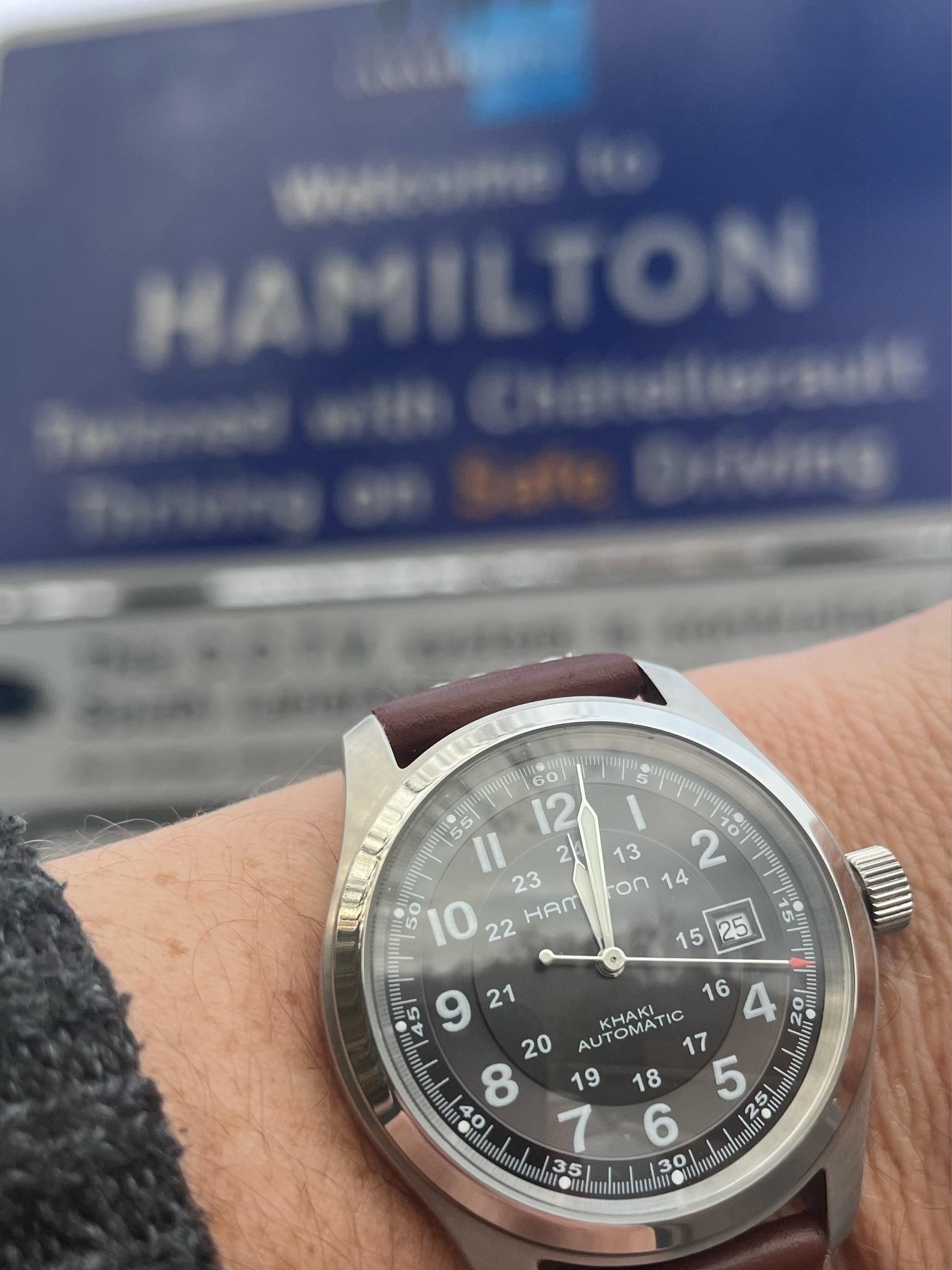 Field Watch Dilemma 2: Hammy meet the original ‘Hamilton’ 🏴󠁧󠁢󠁳󠁣󠁴󠁿 ...