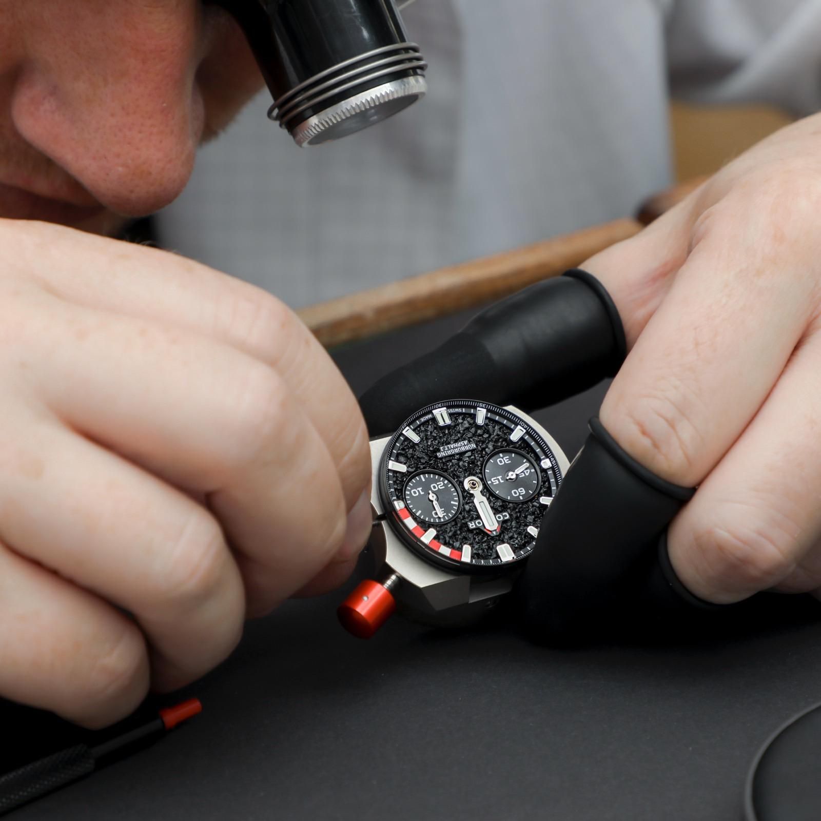 COBLOR NÜRBURGRING ASPHALT 1 - the world's first asphalt watch ...