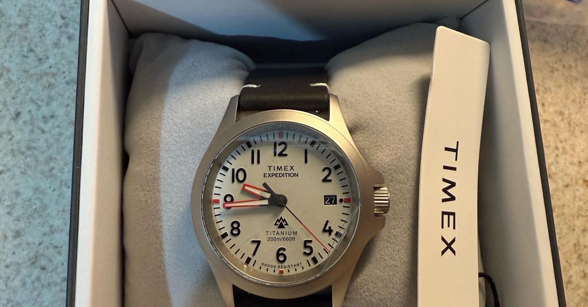Timex Expedition titanium 38mm | WatchCrunch