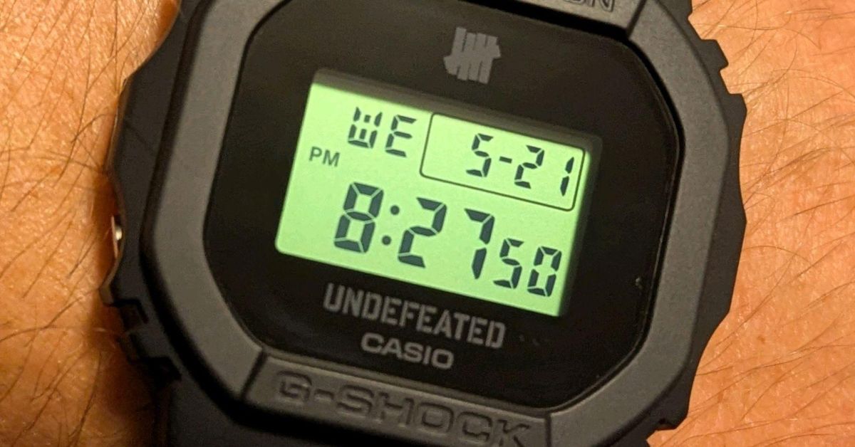 The Undefeated Casio Square | WatchCrunch